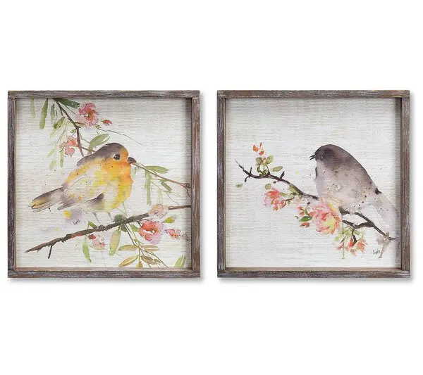 MELROSE International Framed Bird Print
