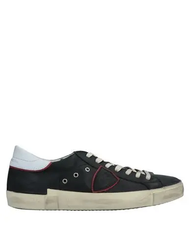 Philippe Model Leather Sneakers With Brand Logo