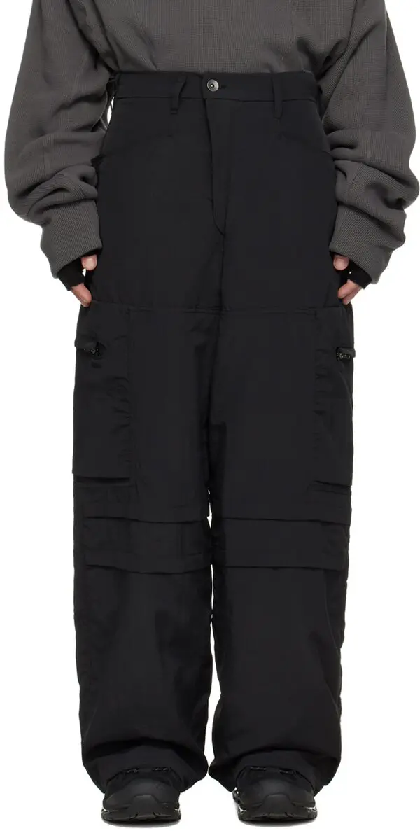 Buy BRYAN JIMENEZ Station Cargo Pants - Black At 50% Off | Editorialist