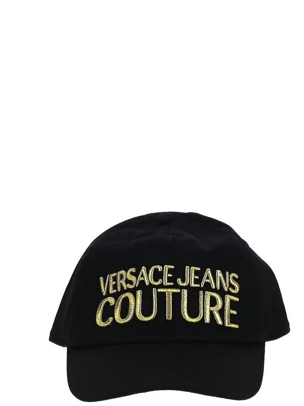Versace Baseball Cap With Pences - Black/gold | Editorialist