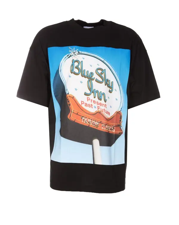 BLUE SKY INN Crystal Ball T-shirt - Black | Editorialist