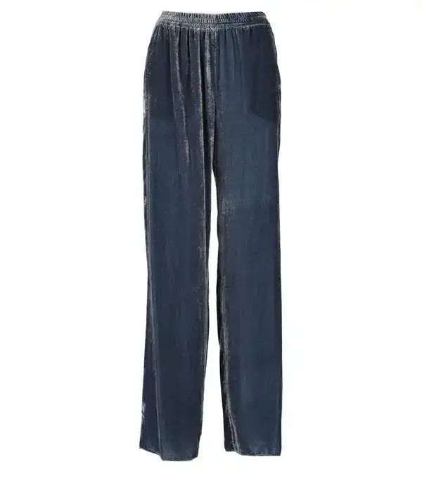 Max Mara Cimone Trousers - Blue | Editorialist