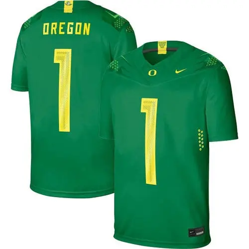 Nike 1 Oregon Ducks Game Jersey - Green | Editorialist