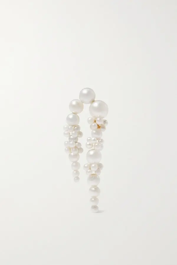 Sophie Bille Brahe Palais De Nuit 14-karat Gold Single Earring