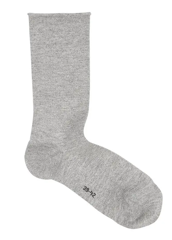Falke Metallic-weave Socks - Grey