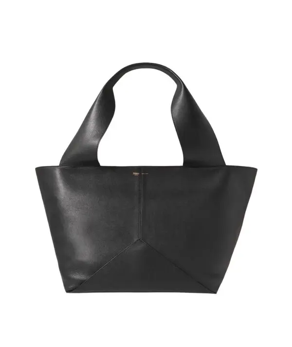 METIER Weekend' Leather Tote - Black