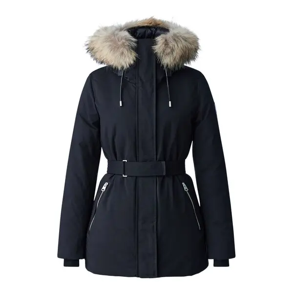 Mackage Jeni-f 2-in-1 Down Parka With Fur Trim - Black