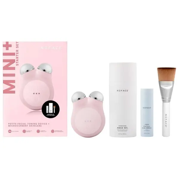 Nuface Mini+ Petite Facial Toning Device - Sandy Rose