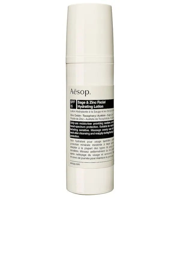 Aesop Sage & Zinc Facial Hydrating Lotion Spf15 - N,a