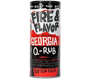 FIRE & FLAVOR 7-oz Signature Series Georgia-q D Ry Rub