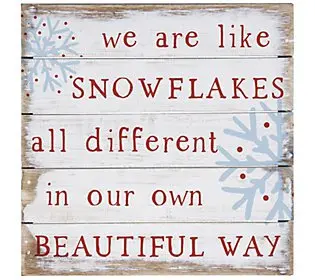 SINCERE SURROUNDINGS 8' Like Snowflakes Pallet Petite