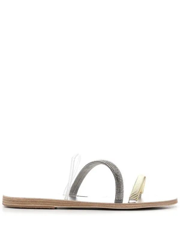 ANCIENT GREEK SANDALS Open Toe Flat Sandals