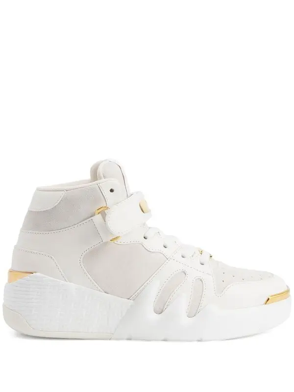 GIUSEPPE ZANOTTI Talon High-top Sneakers - White