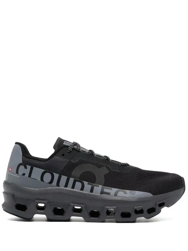 On Cloudmonster Low-top Sneakers - Black