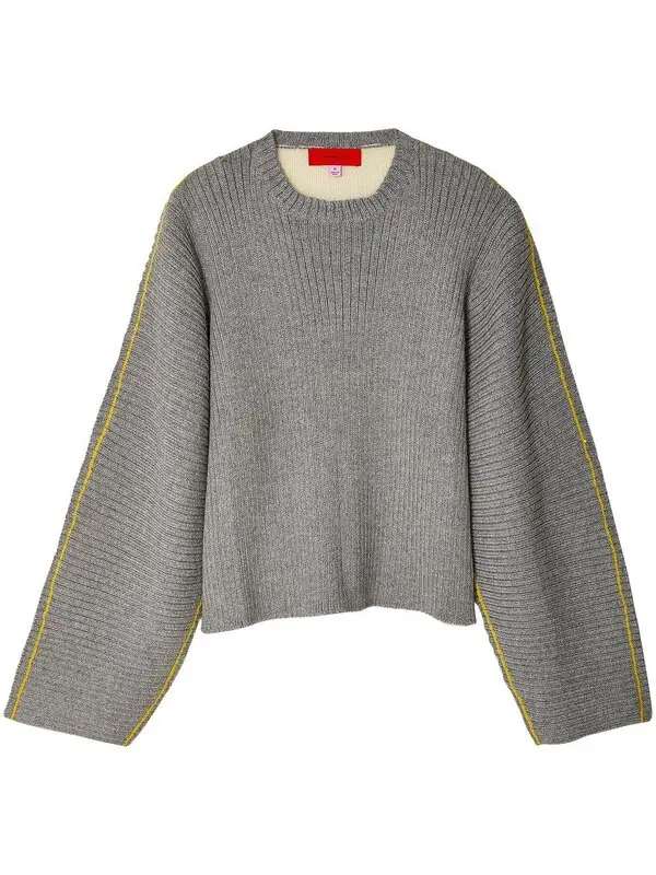 Eckhaus Latta Striped Ribbed Jumper