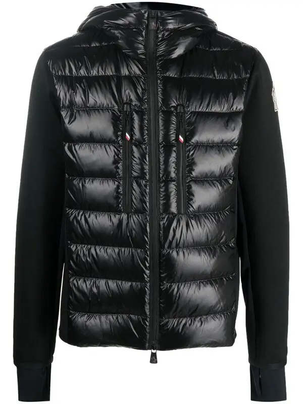 Moncler Logo-patch Padded-panel Jacket