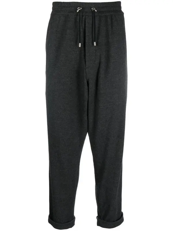 Balmain Low-crotch Drawstring-waist Trousers