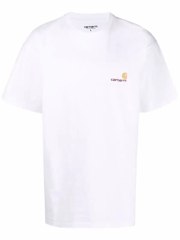 Carhartt Work In Progress American Script Short-sleeve T-shirt - White