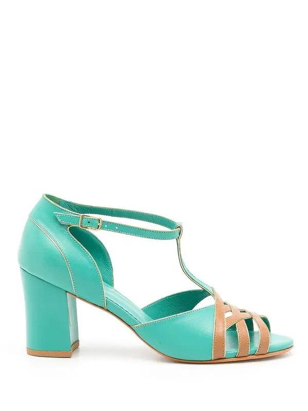STUDIO CHOFAKIAN Chiara 75mm Sandals - Blue