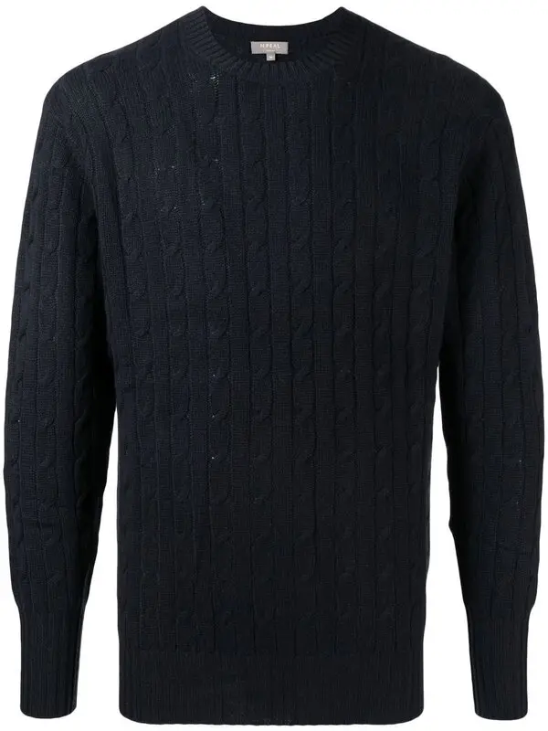 N.peal Thames Round-neck Jumper - Blue