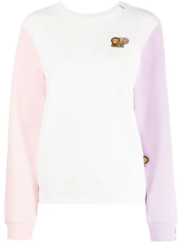 *BABY MILO® STORE BY *A BATHING APE® Logo-embroidered Sweatshirt