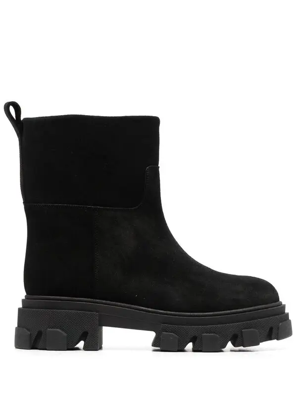GIABORGHINI Lug-sole Ankle Boots