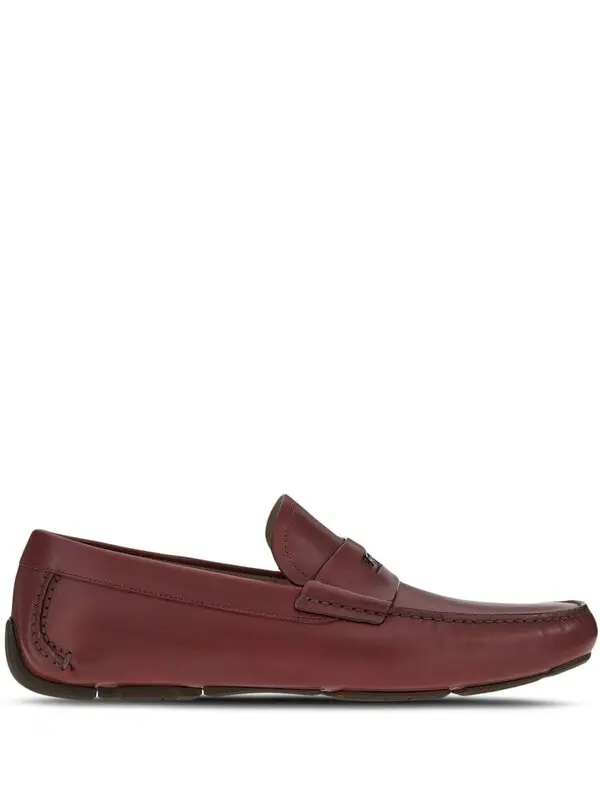 FERRAGAMO Driver Ornament Loafers
