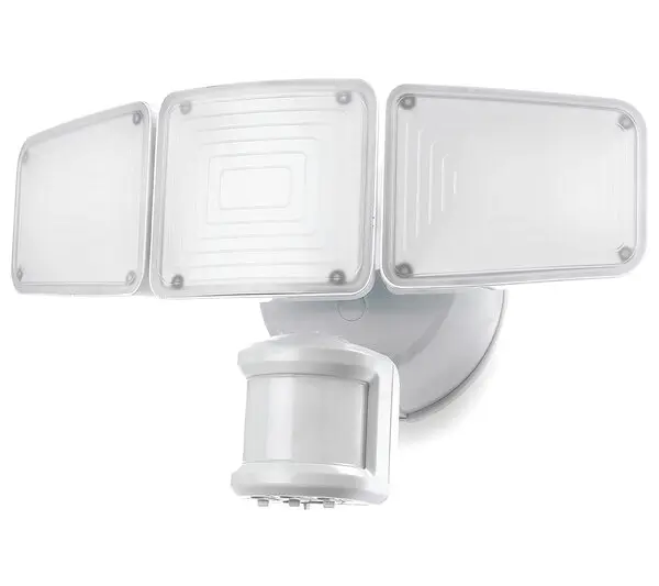 HOME ZONE SECURITY Triple-head Ultrabright Led Security Light