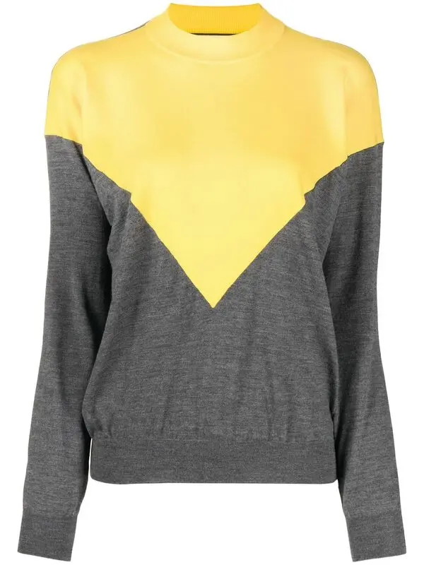 Plan C Intarsia-knit Jumper