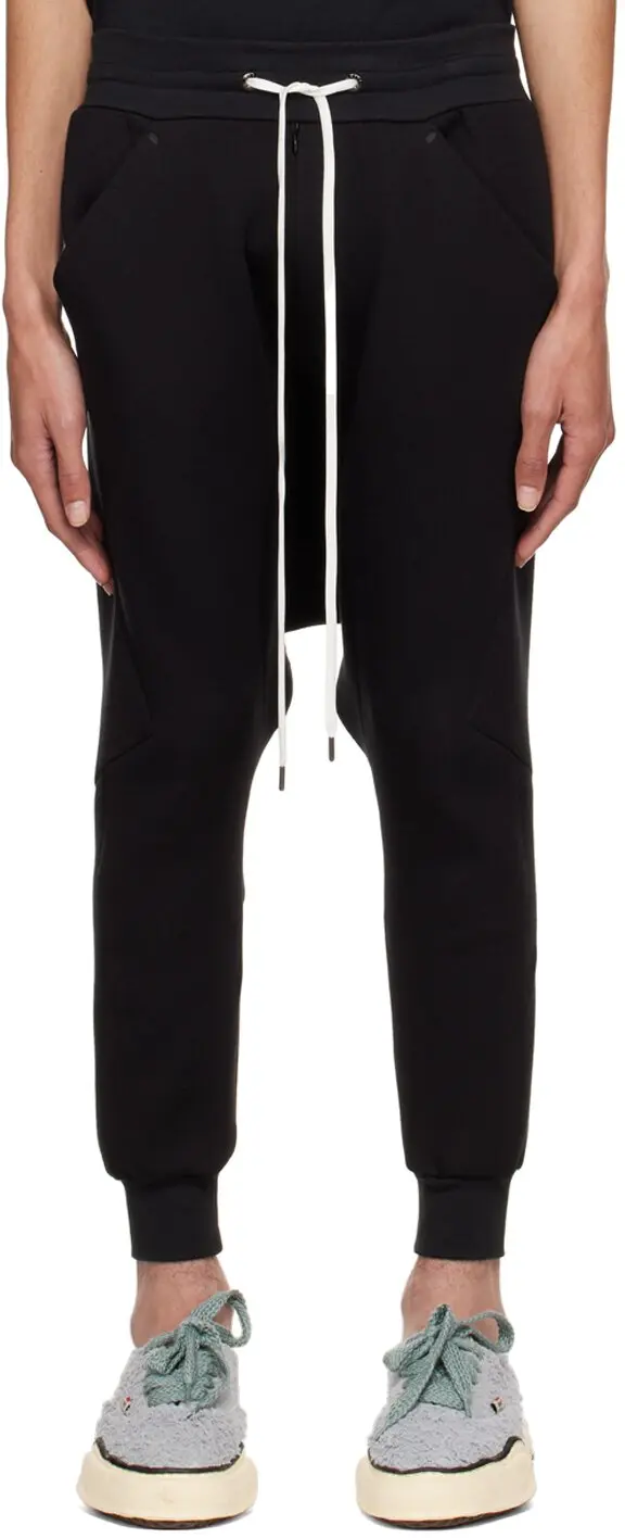 Fumito Ganryu 3d Cut Sarrouel Lounge Pants In Black - 65% Off 