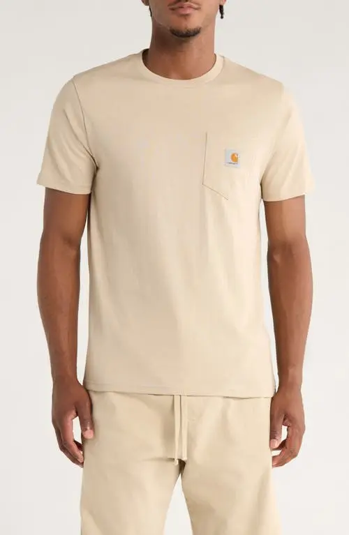 Carhartt Work In Progress Logo Pocket T-shirt - Wall