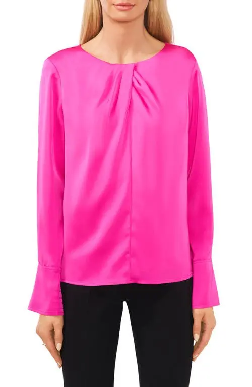 Buy Halogen Halogen Twist Neck Satin Blouse - Taffy Pink At 59% Off ...