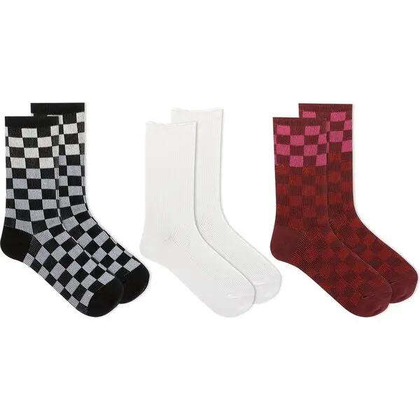 K BELL SOCKS 3-pack Boot Crew Socks