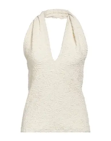 MSGM Halterneck Sleeveless Top - Beige