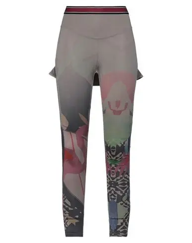 Sapopa Leggings Taupe Size Polyester, Elastane In Grey 85% Off