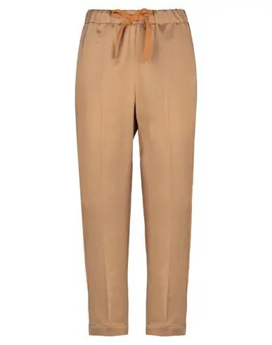 SEMICOUTURE Tapered Leg Pants - Beige