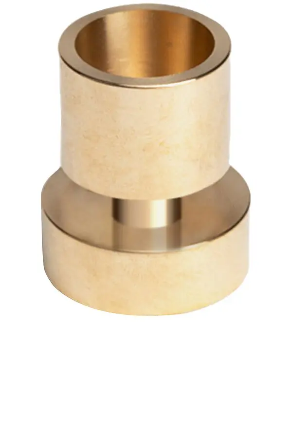 54 CELSIUS Candle Holder In Metallic Gold