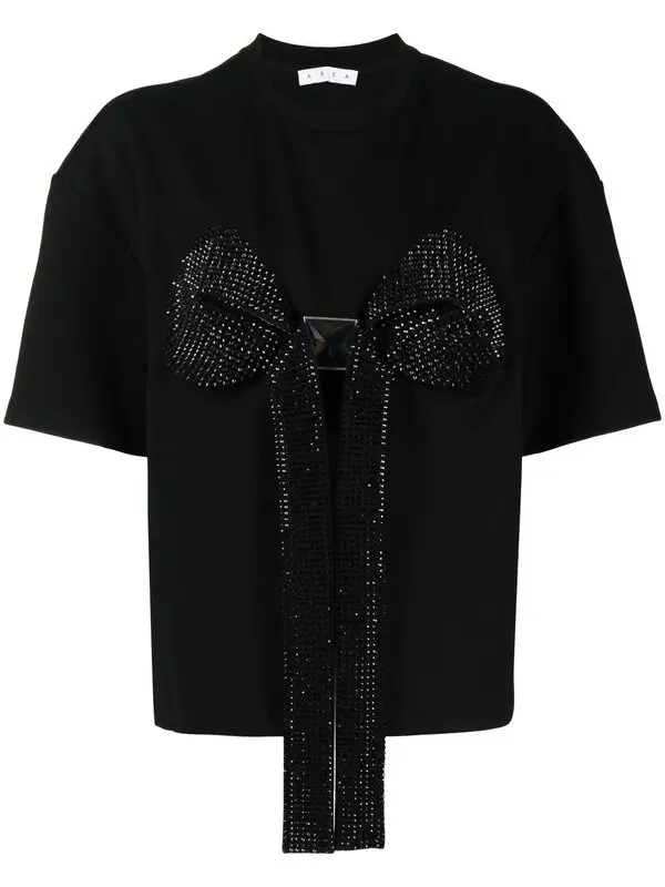 AREA Crystal Pyramid Relaxed T-shirt