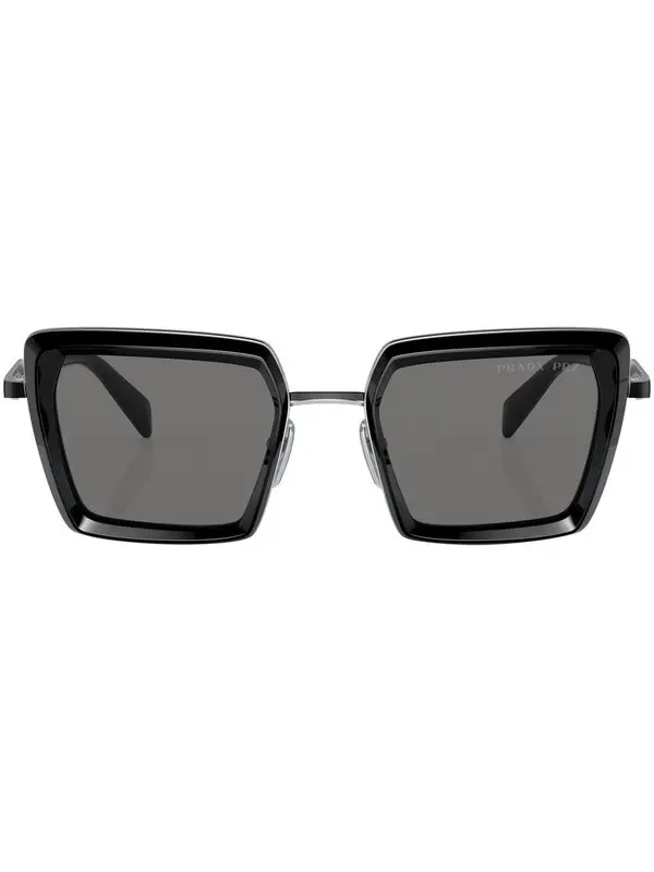 Prada Oversized-frame Logo Sunglasses