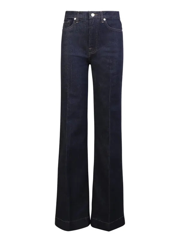 Vaqueros 7 For All Mankind Modern Dojo Para Mujer - Corte Alto, Tela Cómoda Y Pesada