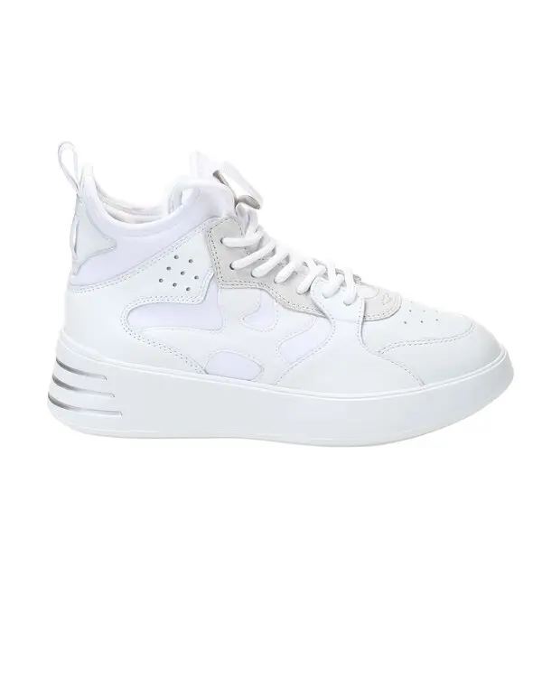 Hogan Rebel High-top Sneakers - Bianco | Editorialist