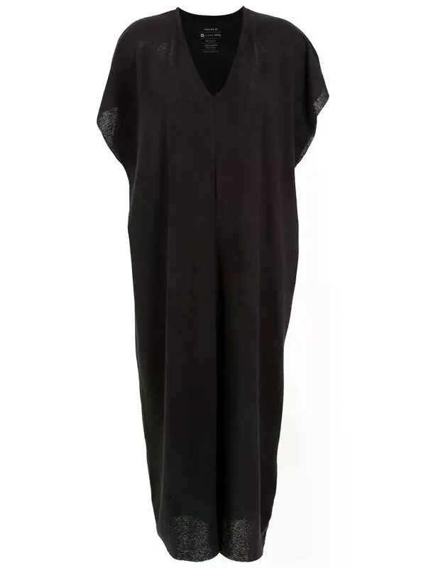 OSKLEN V-neck Midi Dress