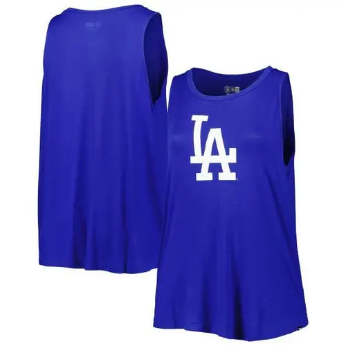 New Era Los Angeles Dodgers Team Tank Top - Royal | Editorialist