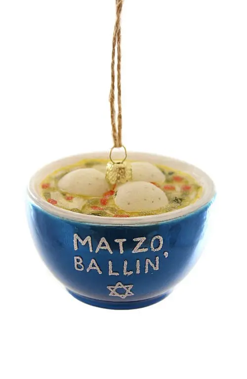 CODY FOSTER & CO Cody Foster Matzo Ballin' Ornament