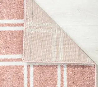ISAAC MIZRAHI LIVE! Isaac Mizrahi Jaxon Pink Plaid 2' X 8' Runner R Ug