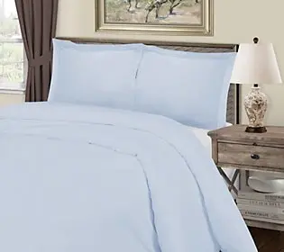 SUPERIOR 1000-thread Count Duvet Cover Set, Ful L/queen