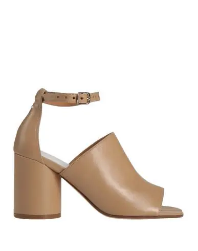 MAISON MARGIELA Leather Sandals - Beige
