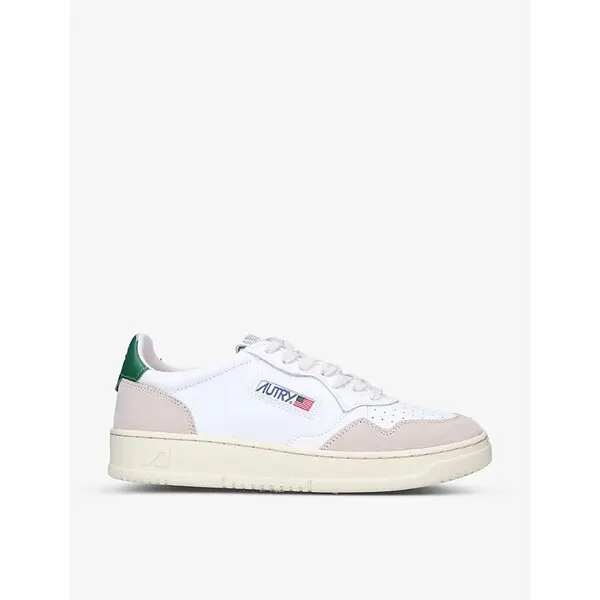 AUTRY Medalist Low-top Leather Trainers - White/comb