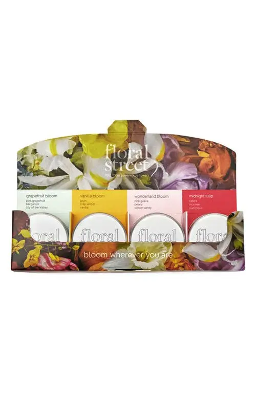 FLORAL STREET Mini Scented Candle Set