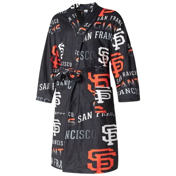 CONCEPTS SPORT San Francisco Giants Windfall Microfleece Allover Robe ...